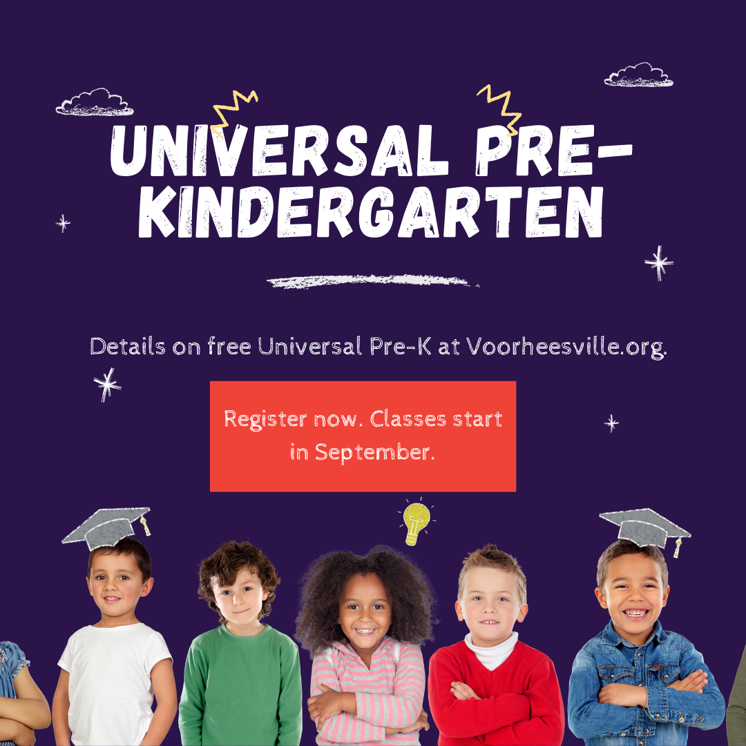 VCSD Begins Accepting UPK Applications on May 1 - Voorheesville Central ...